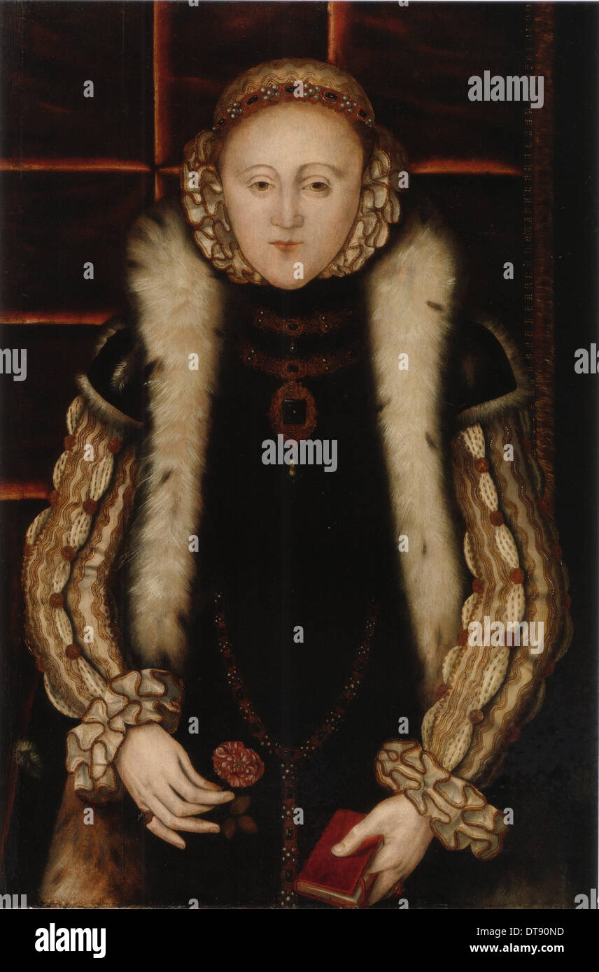 Portrait of Elizabeth I of England, c. 1560. Artist: English master ...