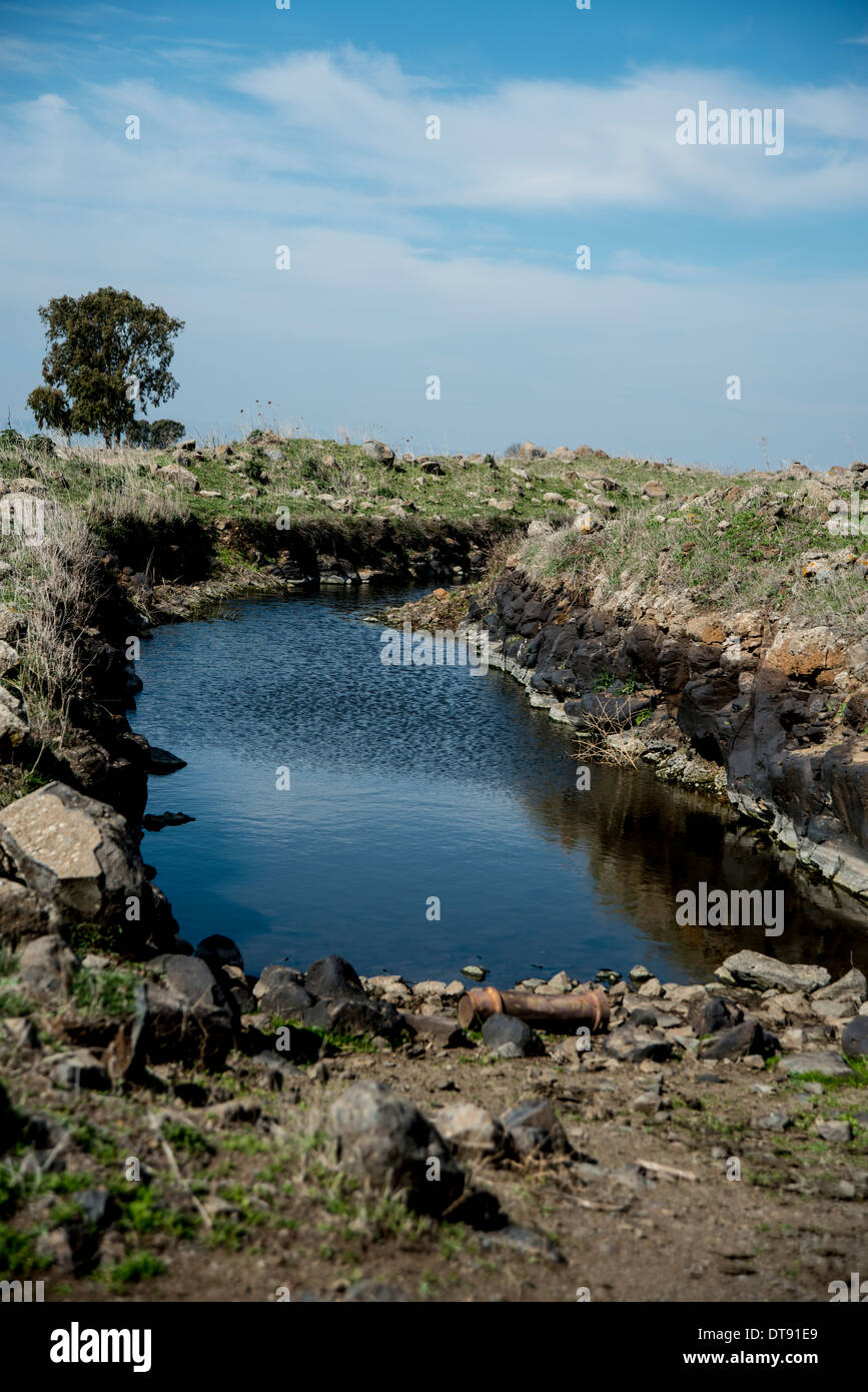 Rujm El Hiri, Gilgal or Galgal Refaim, Wheel of Spirits, Golan Heights ...