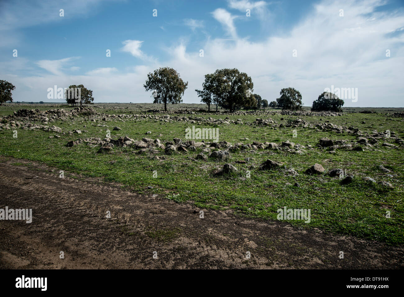 Rujm El Hiri, Gilgal or Galgal Refaim, Wheel of Spirits, Golan Heights ...