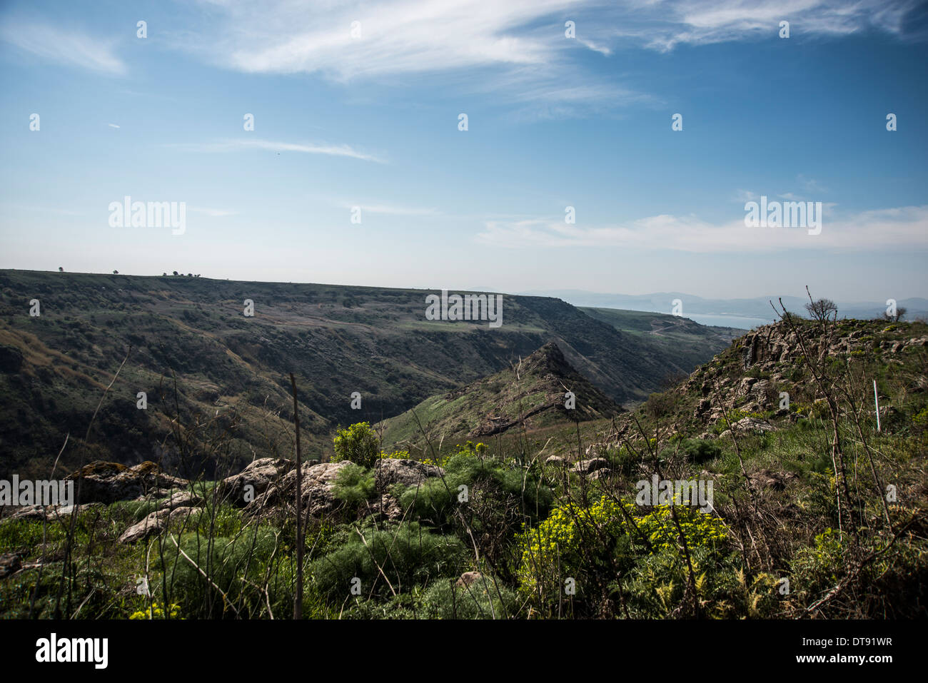 Golan Heights , Gamla Israel ,Seleucid fort Stock Photo - Alamy