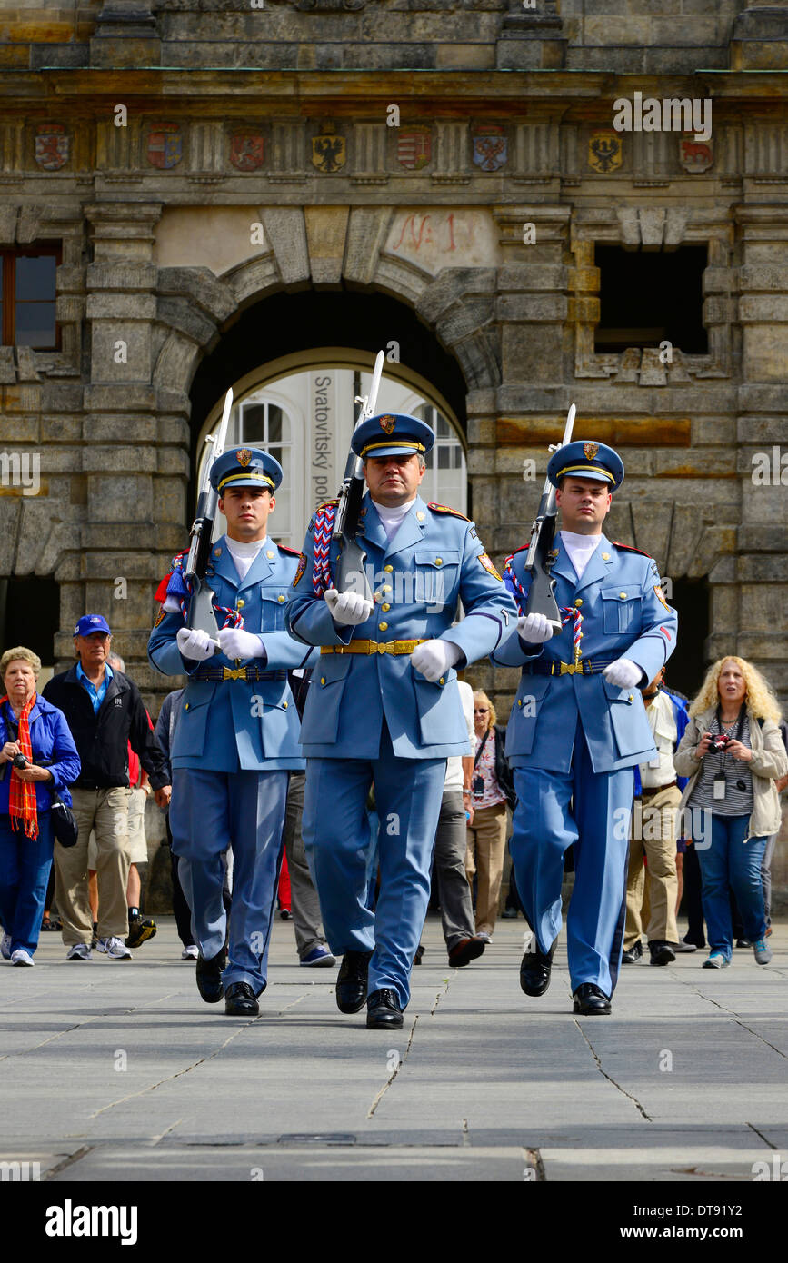 Czech royal guards hi-res stock photography and images - Alamy