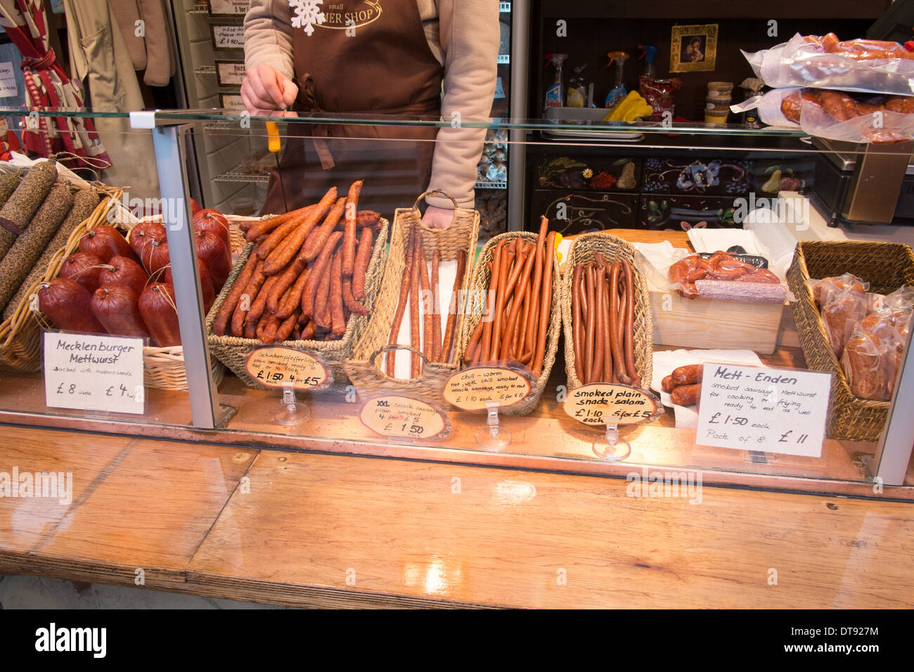 German sausage wurst market stall hi-res stock photography and images ...
