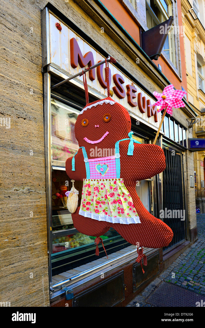 Gingerbread Museum Neruda Street Prague Czech Republic Europe Nerudova ...