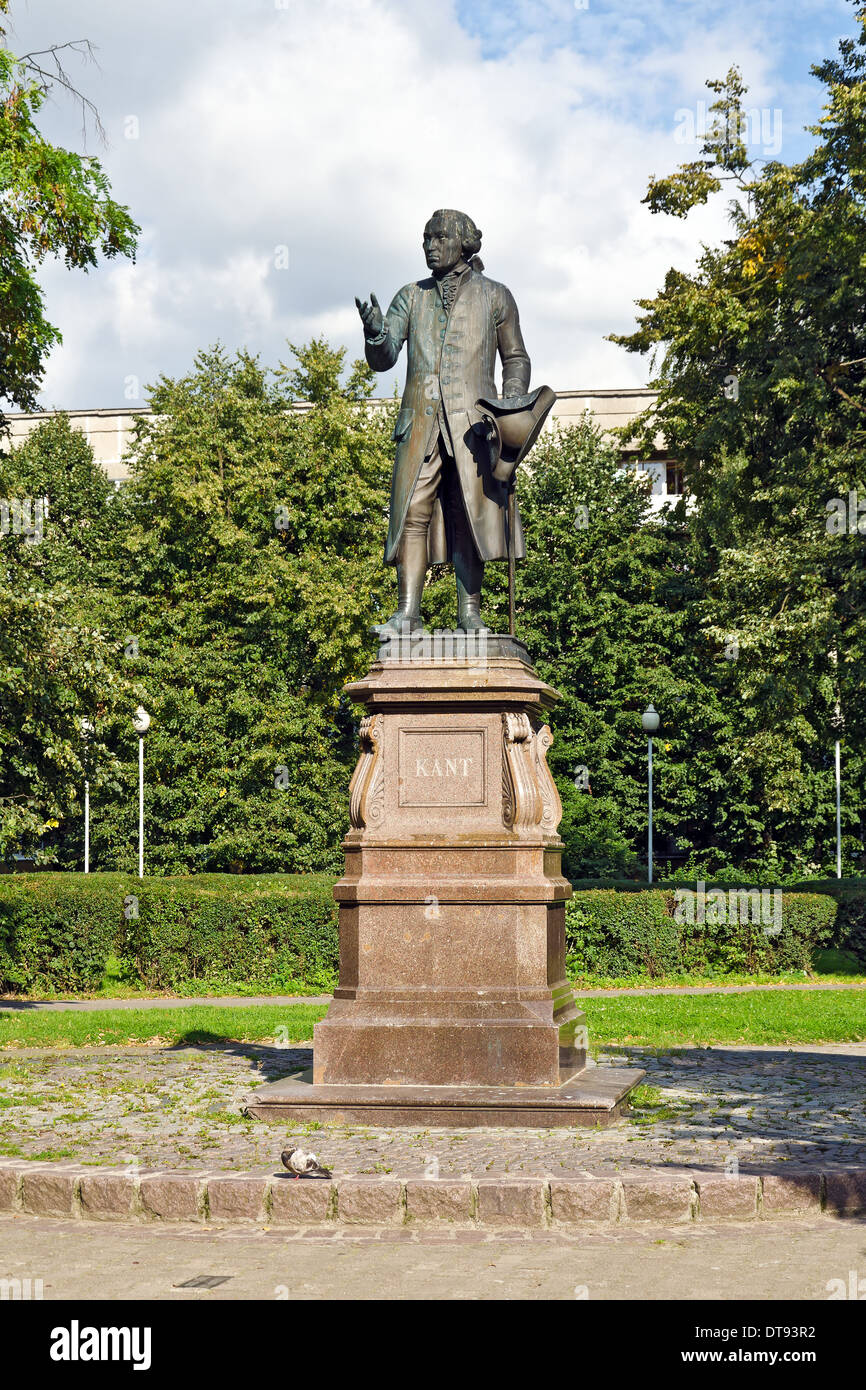 Monument to Emmanuel Kant. Kaliningrad (Koenigsberg before 1946 ...