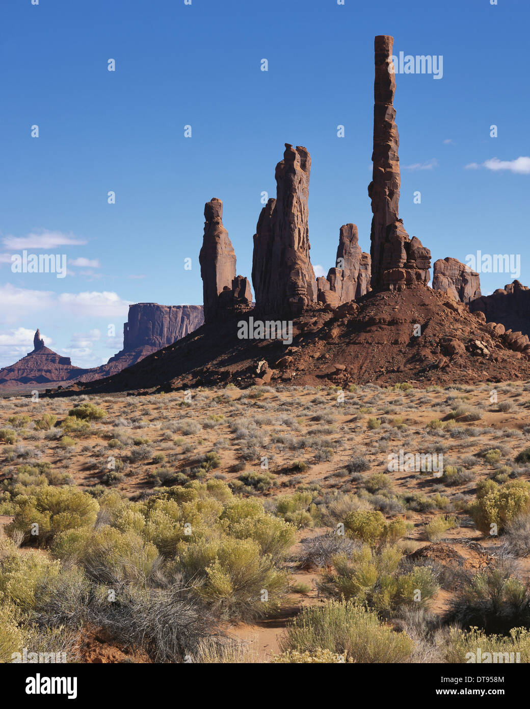 Totem Pole & Yei Bi Chei #1 Stock Photo - Alamy