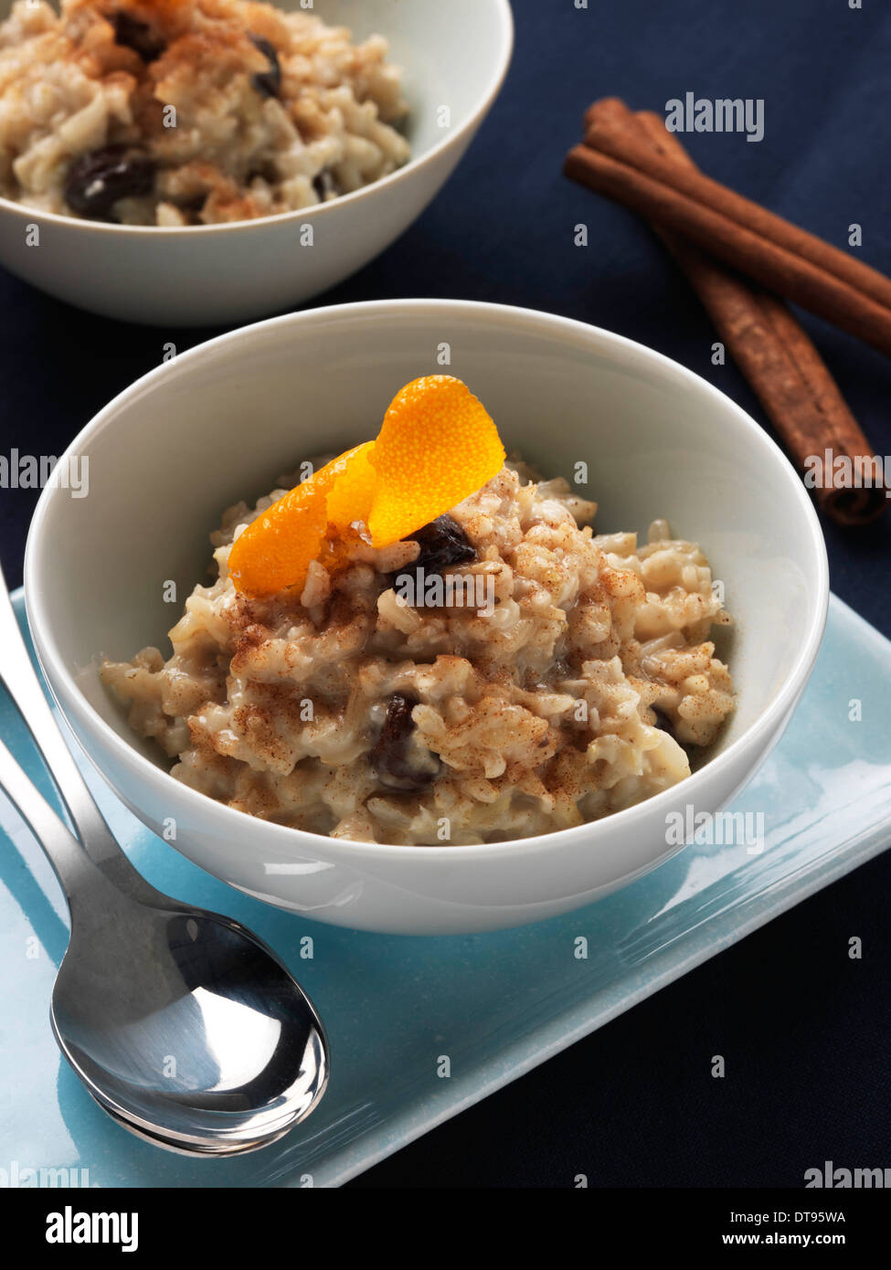 Vegan coconut rice pudding hi-res stock photography and images - Alamy
