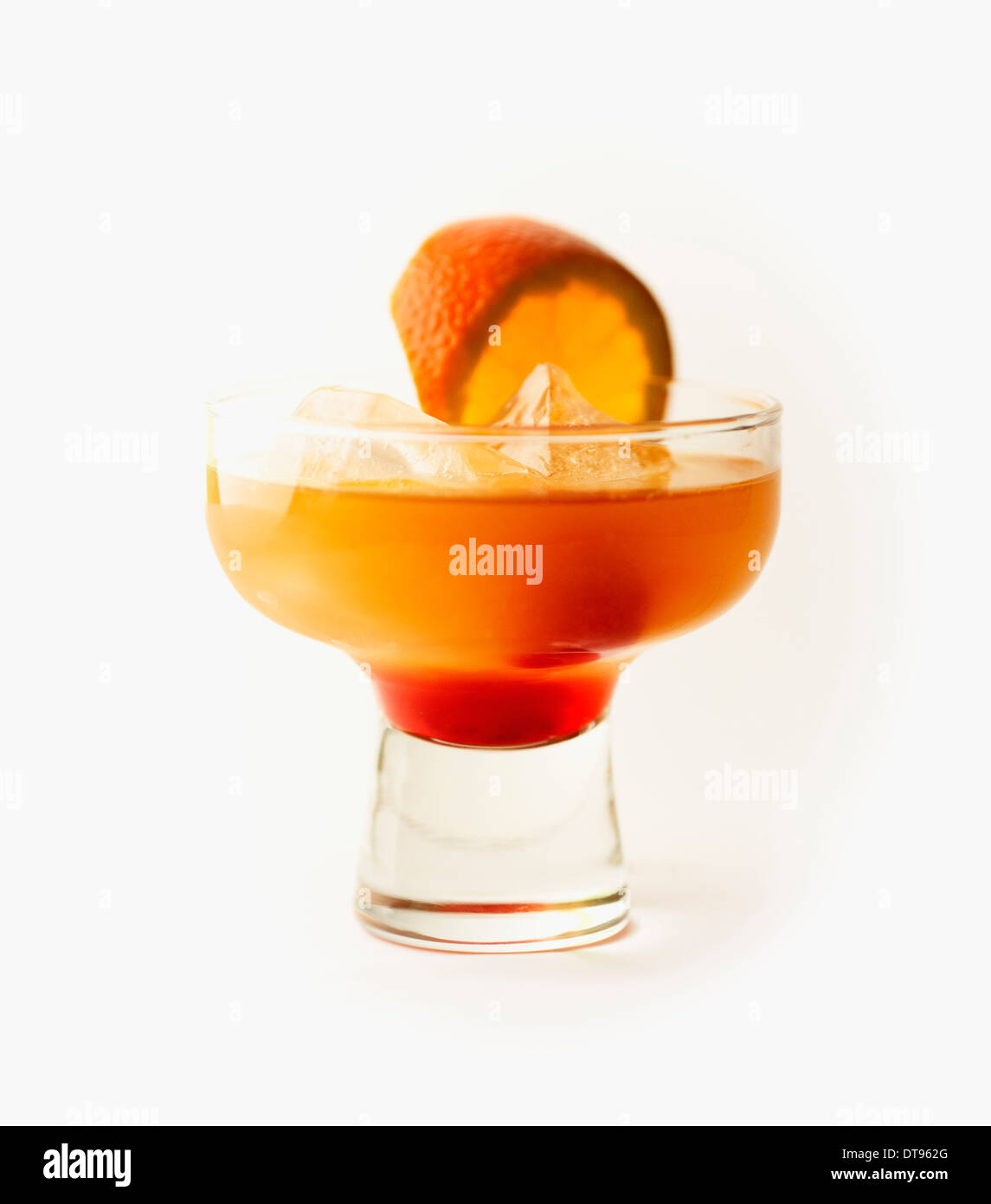 Old fashioned cocktail garnish Cut Out Stock Images & Pictures - Alamy