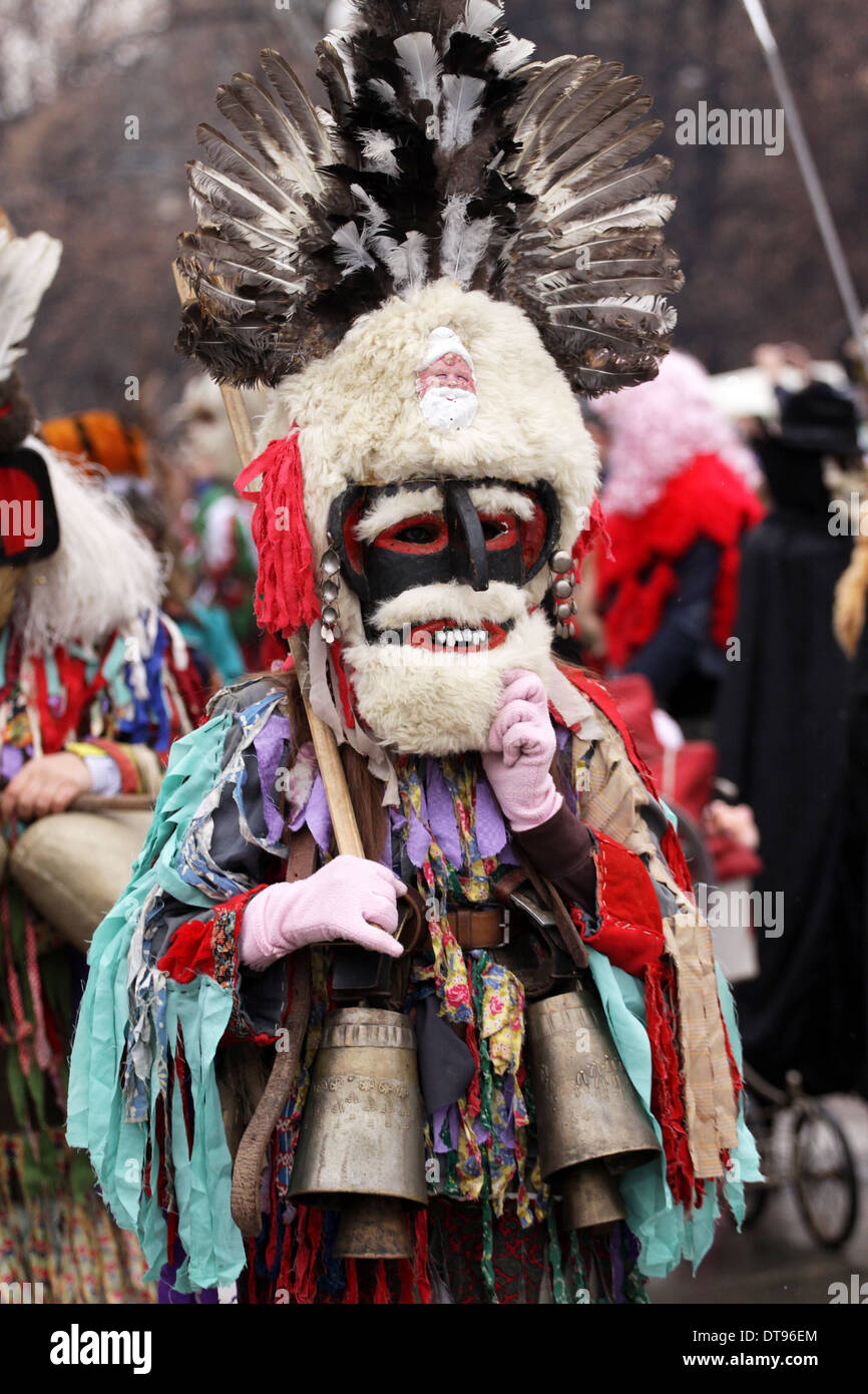 Man in traditional masquerade costume Stock Photo - Alamy