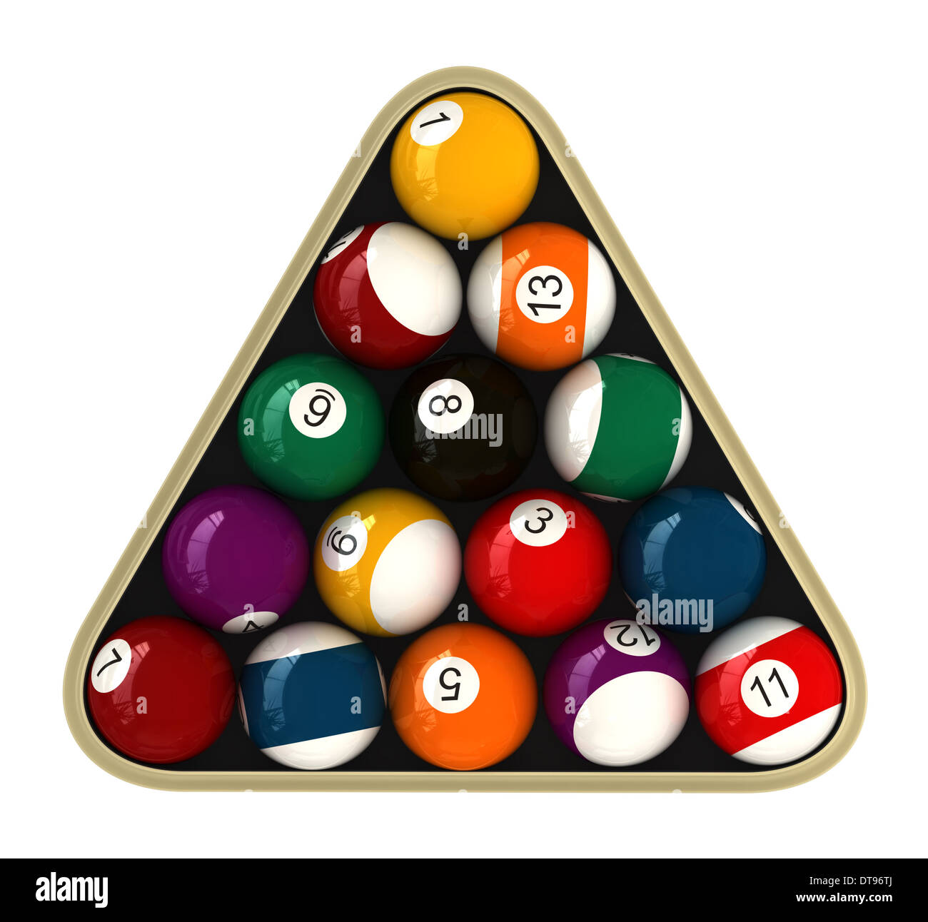 Billiard billiards table Cut Out Stock Images & Pictures - Alamy