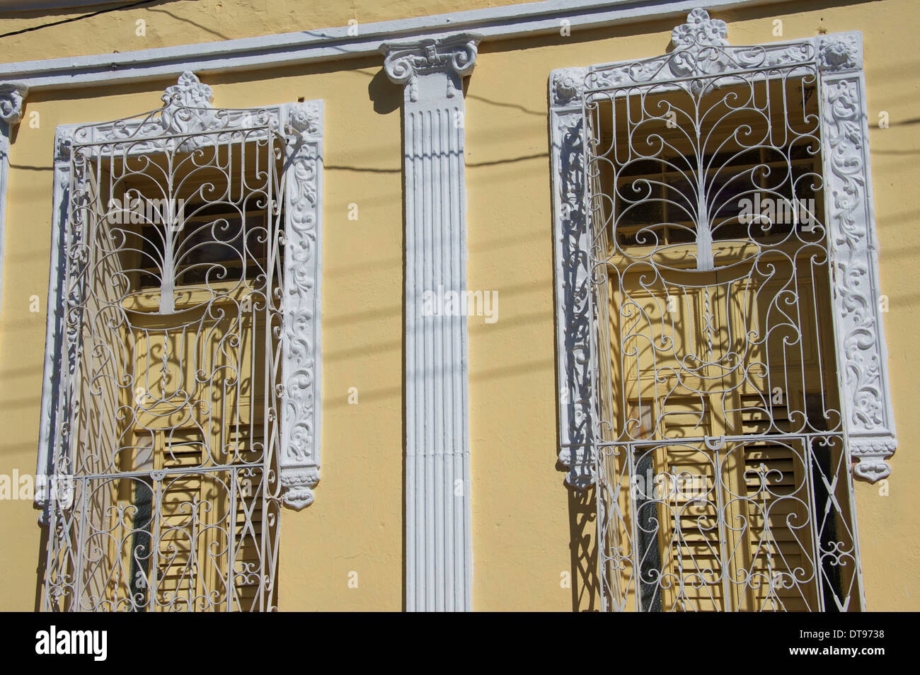 Doors and windows, Trinidad, Cuba Stock Photo - Alamy