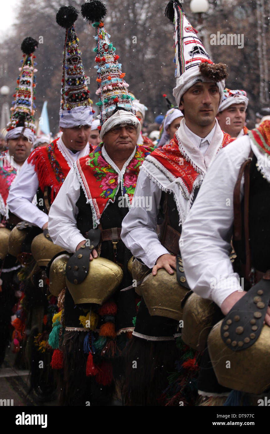 Men in traditional masquerade costume Stock Photo - Alamy