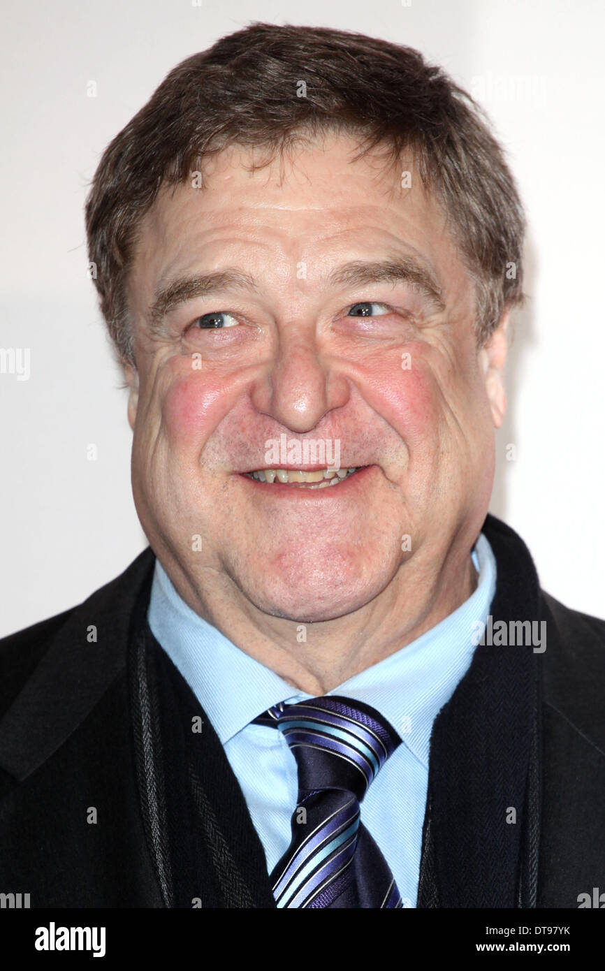 London, UK . 11th Feb, 2014. John Goodman arriving for 'The Monuments ...