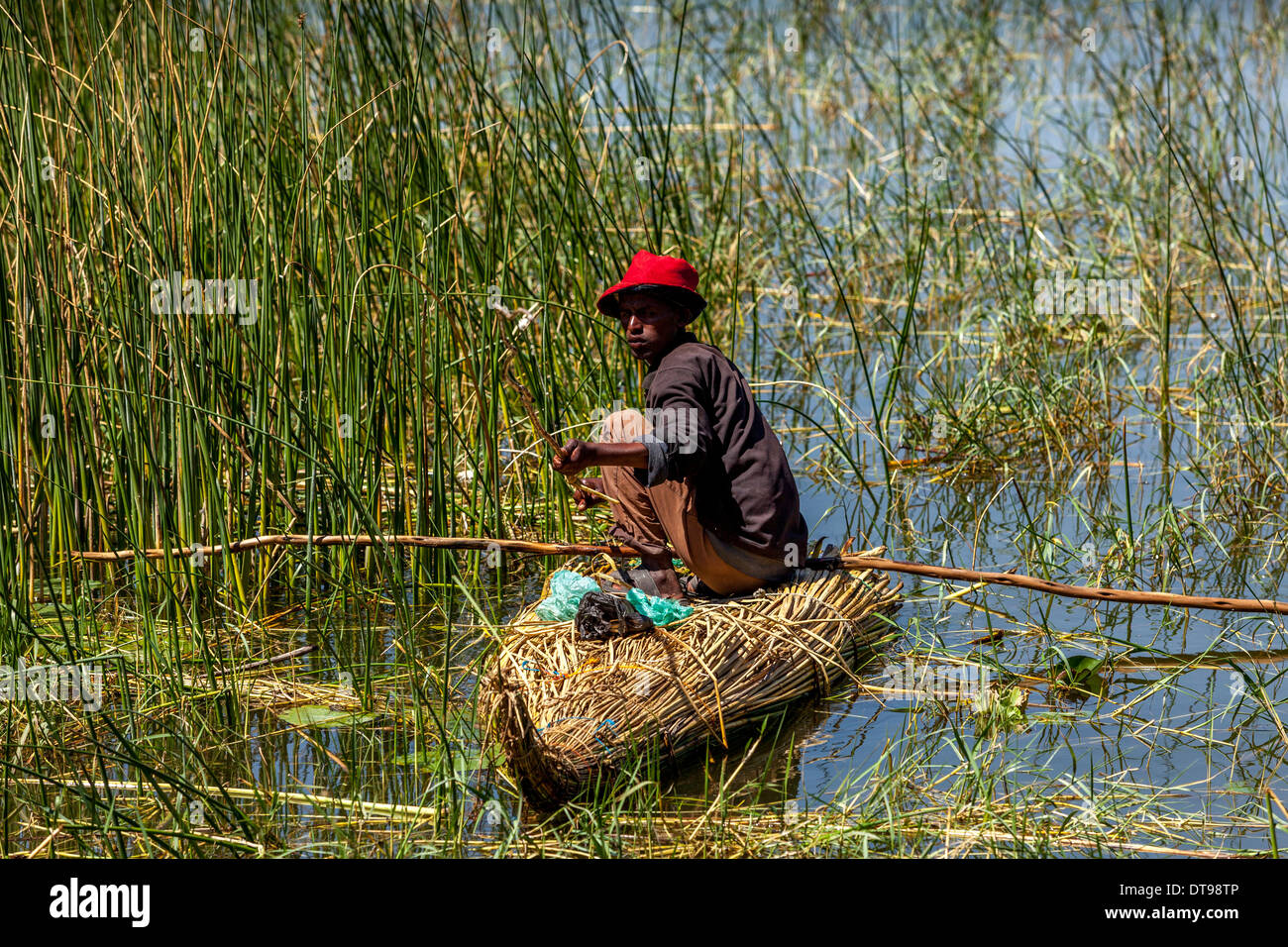 Fisherman, Lake Hawassa, Hawassa, Ethiopia Stock Photo - Alamy
