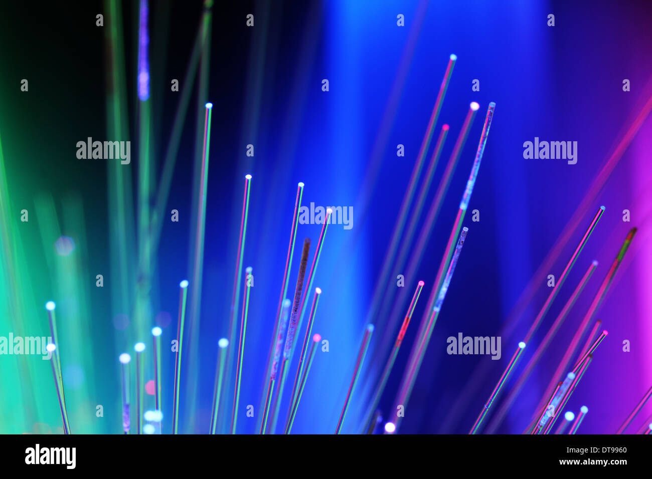 Fibre optics bunch hi-res stock photography and images - Alamy