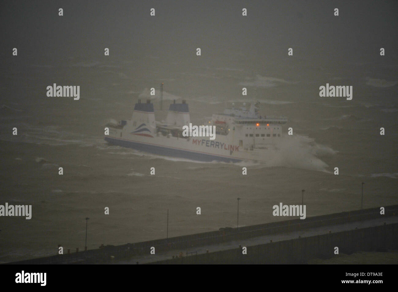 Dover port storm hi-res stock photography and images - Alamy