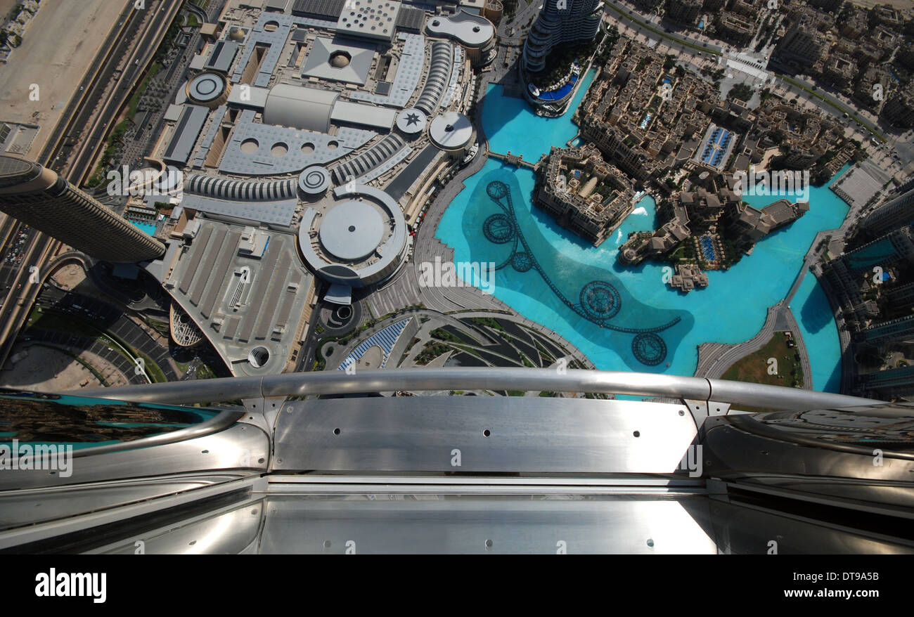 Aerial view of Dubai in the united arab emirates Stock Photo - Alamy