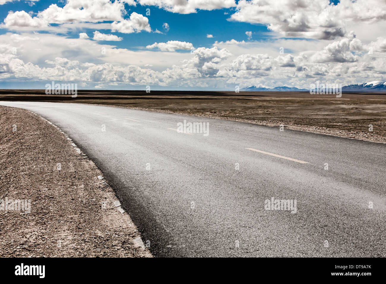 Road, Qinghai Province Stock Photo - Alamy
