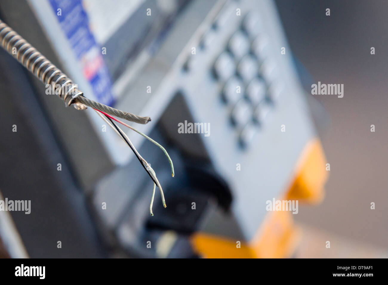 Broken pay phone hi-res stock photography and images - Alamy