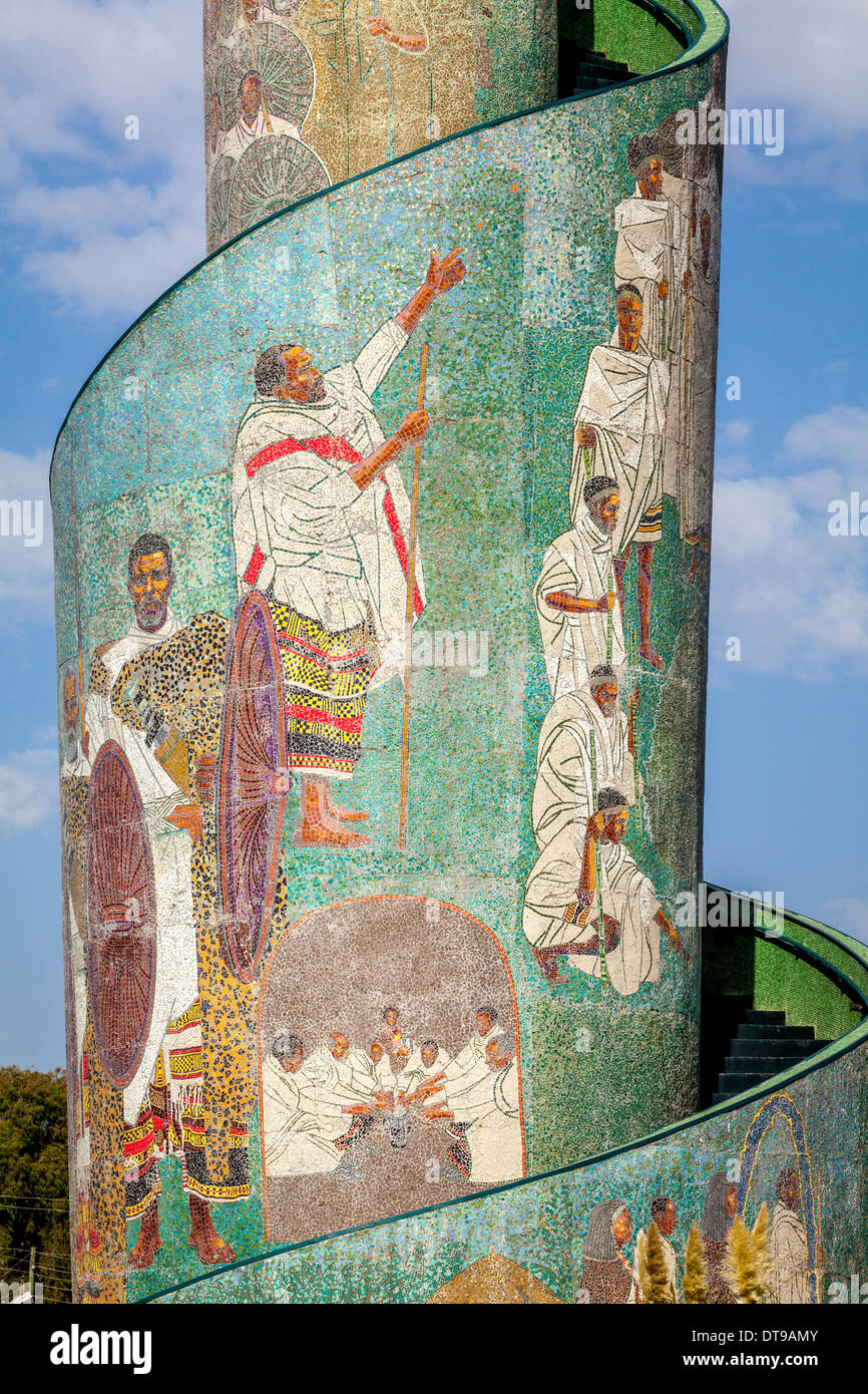 Monument To The Sidama People, Hawassa, Ethiopia Stock Photo - Alamy