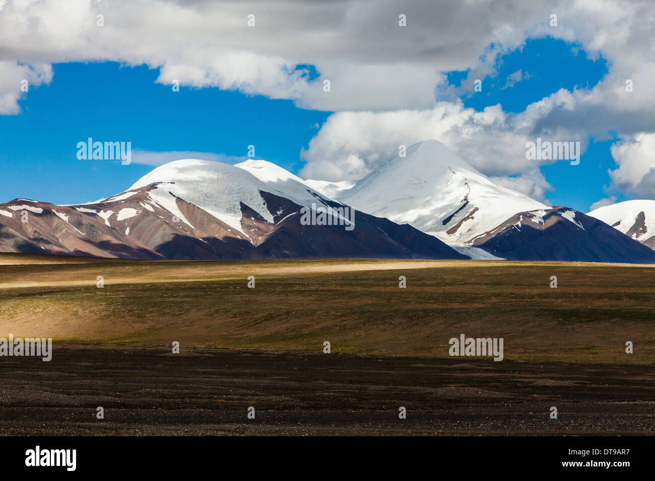 View of mountain, Qinghai Province Stock Photo - Alamy