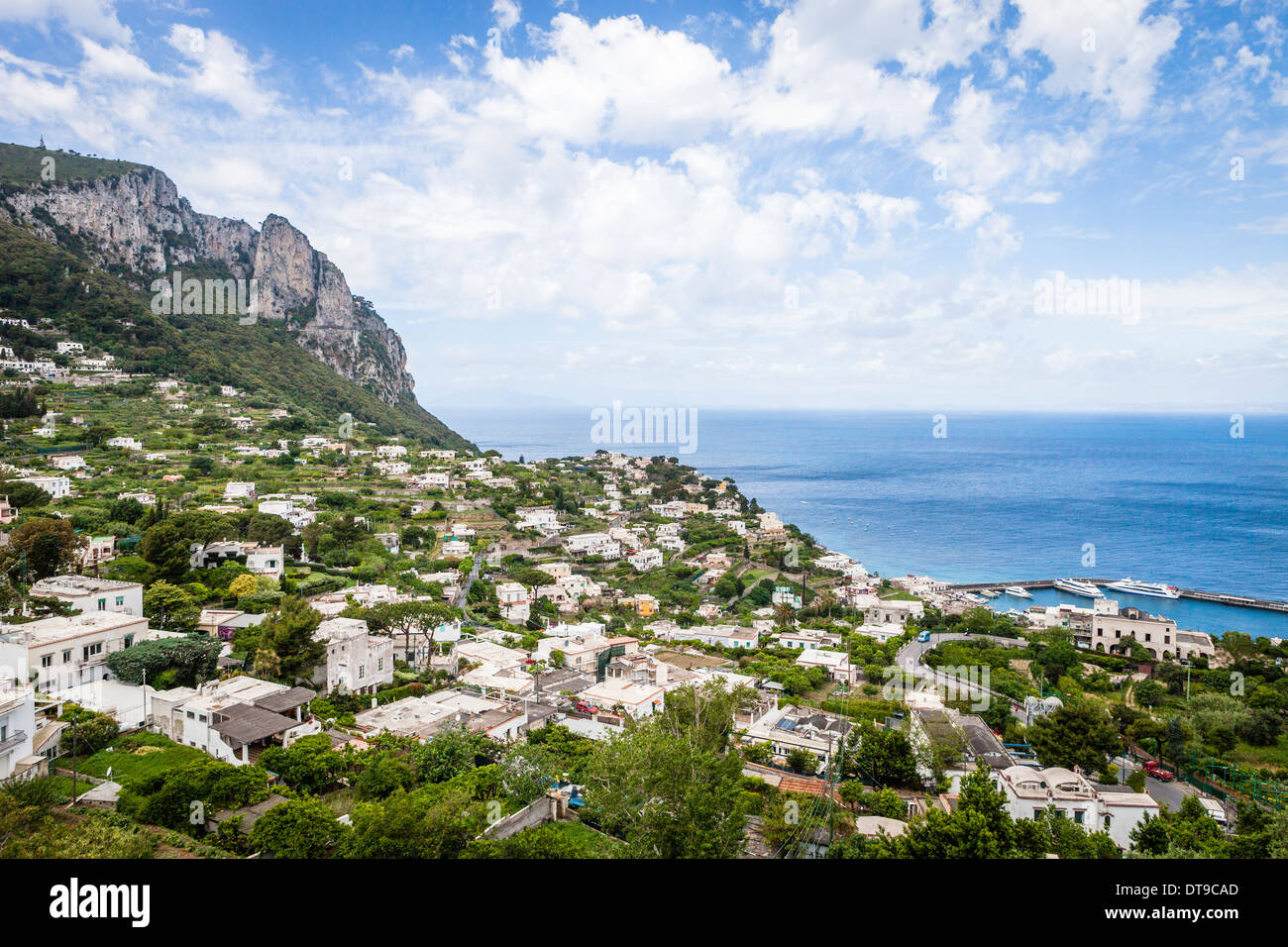 Capri and the sea hi-res stock photography and images - Alamy