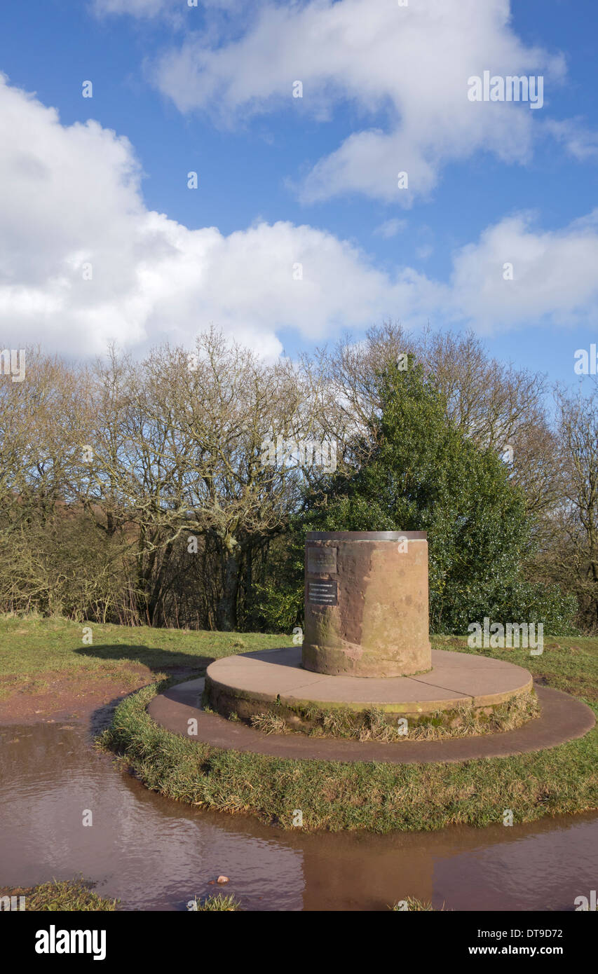 Toposcope at Clent Hills, Worcestershire, England, UK Stock Photo - Alamy