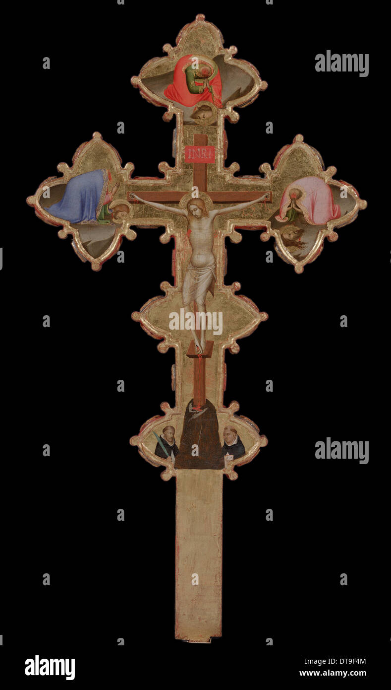 Portable, Double Sided Cross (verso), 1335-1340. Artist: Daddi ...