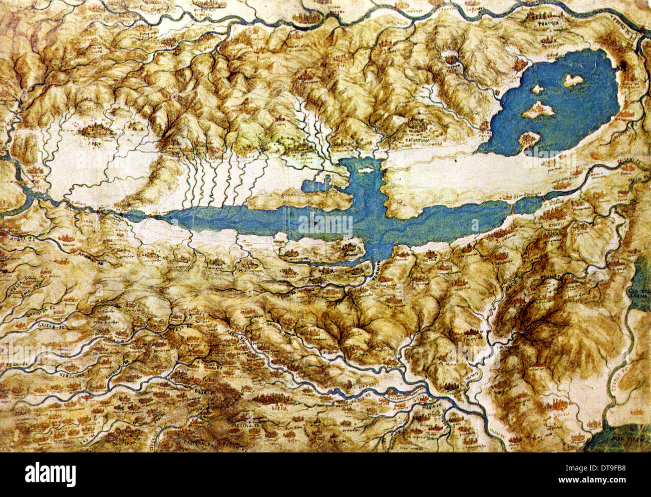 Mapa De Monumentos De Arezzo