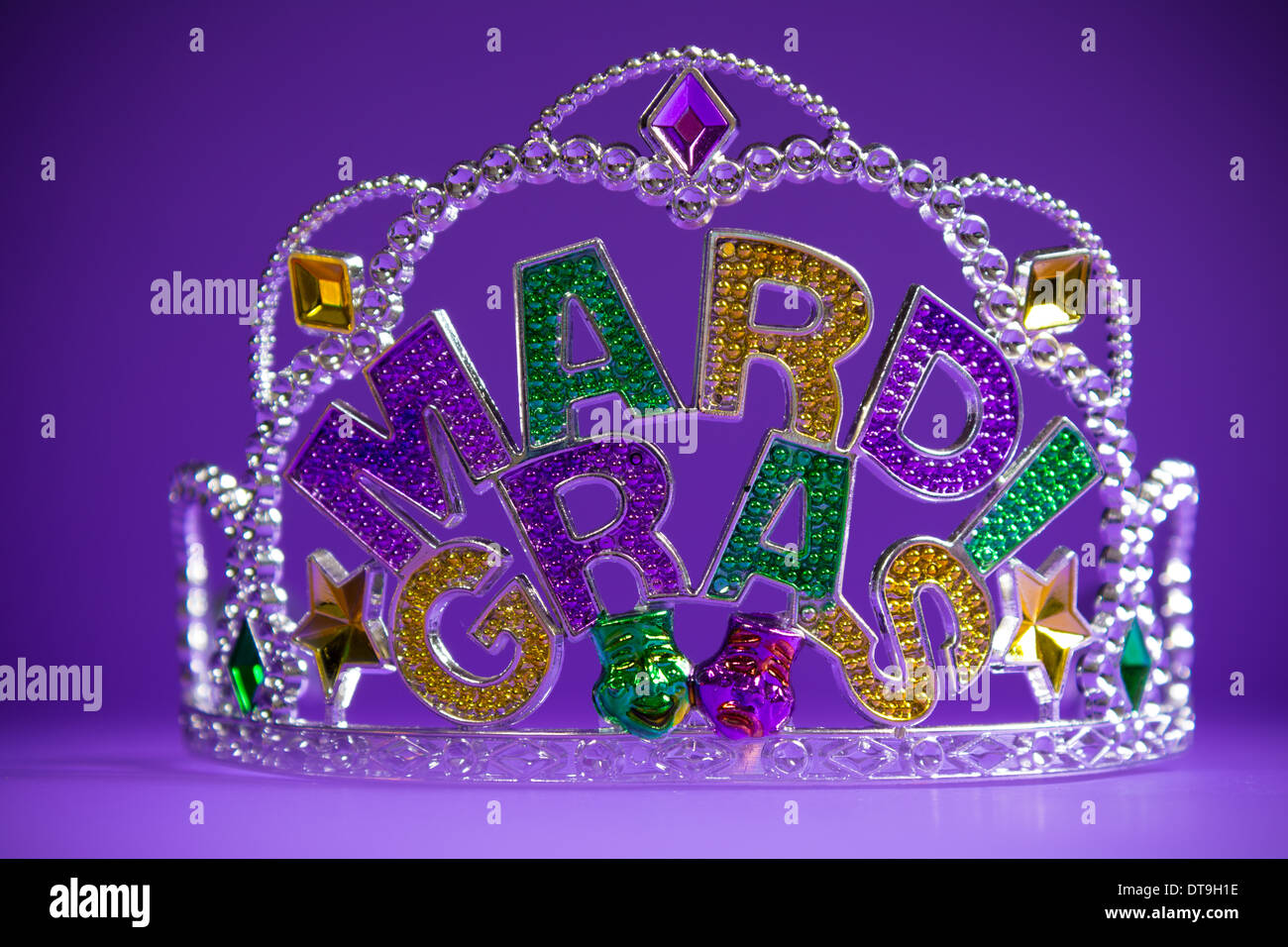 Mardi gras crown hi-res stock photography and images - Alamy