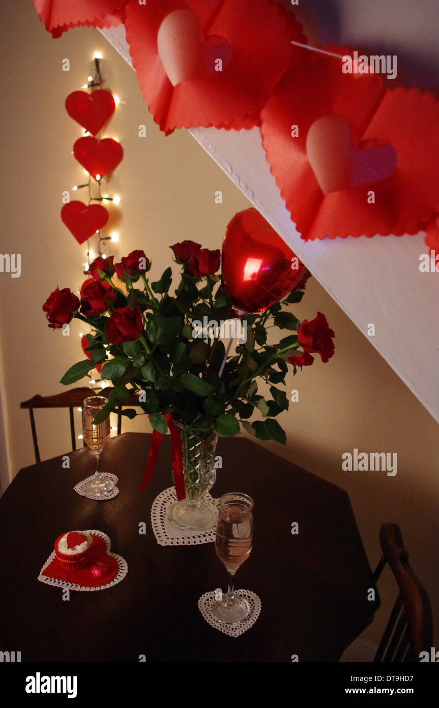 Valentines day, valentine, valentines , red, roses, heart Stock Photo ...