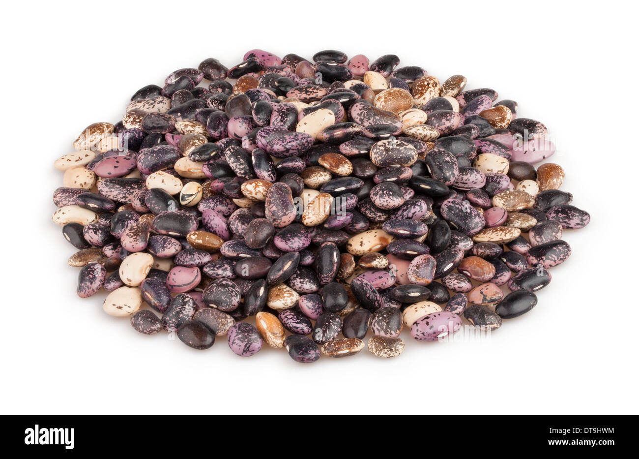 beans heap isolated on white Stock Photo - Alamy