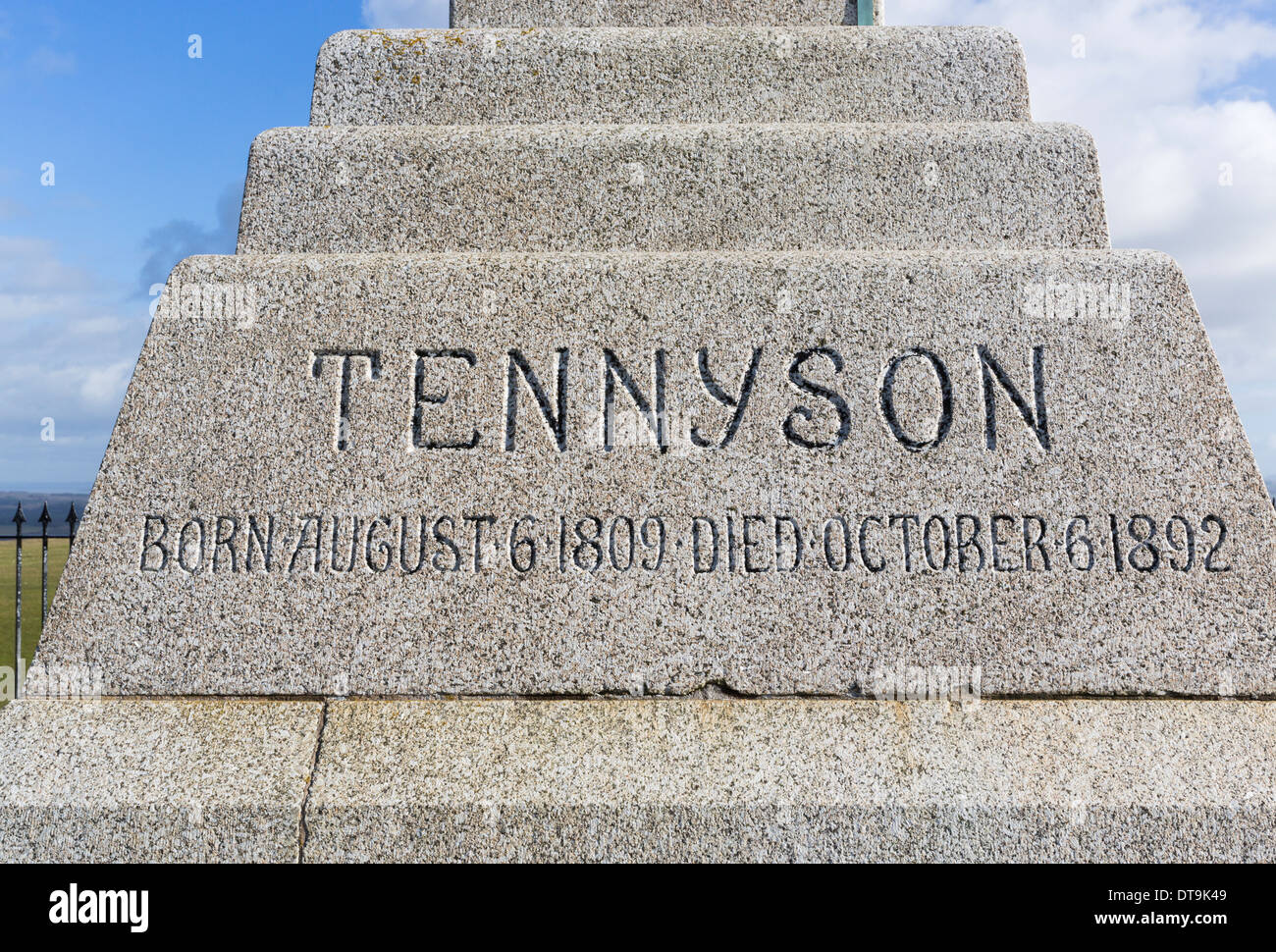 Alfred tennyson isle of white hi-res stock photography and images - Alamy