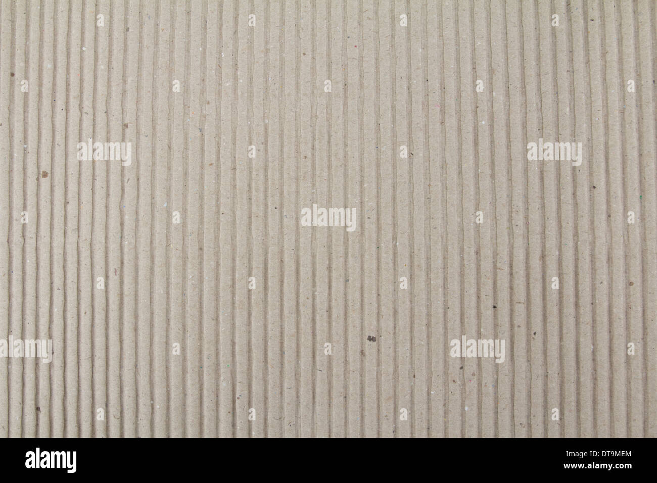 Textured corrugated striped cardboard with natural fiber parts Stock ...