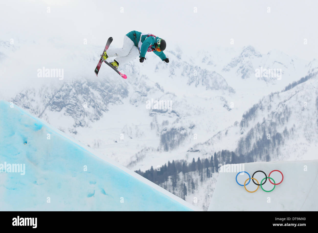 Anna Segal (AUS) competes in the women's slopestyle event at the Sochi ...