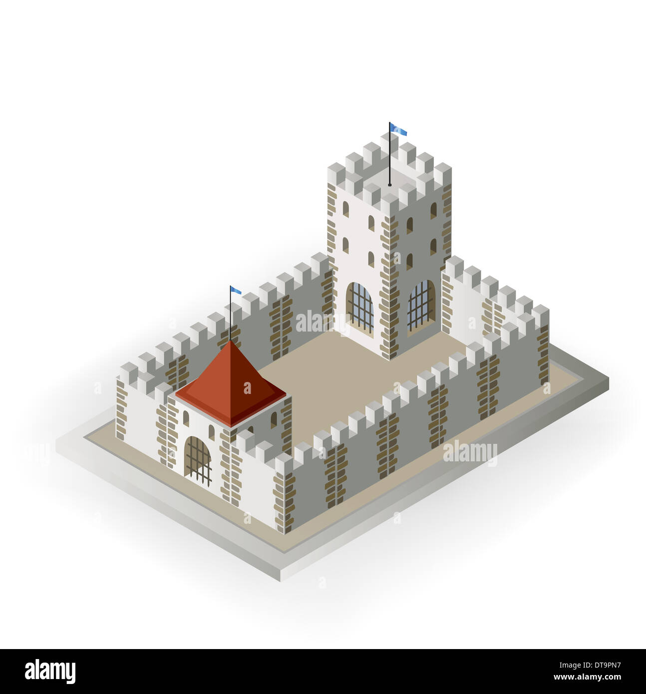 Turret view Cut Out Stock Images & Pictures - Alamy