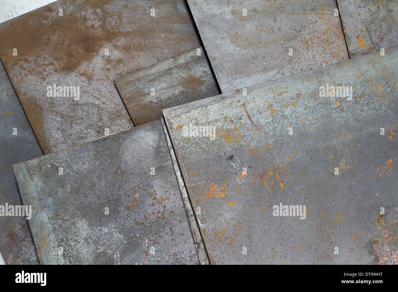 steel sheet have rust on surface for background Stock Photo - Alamy
