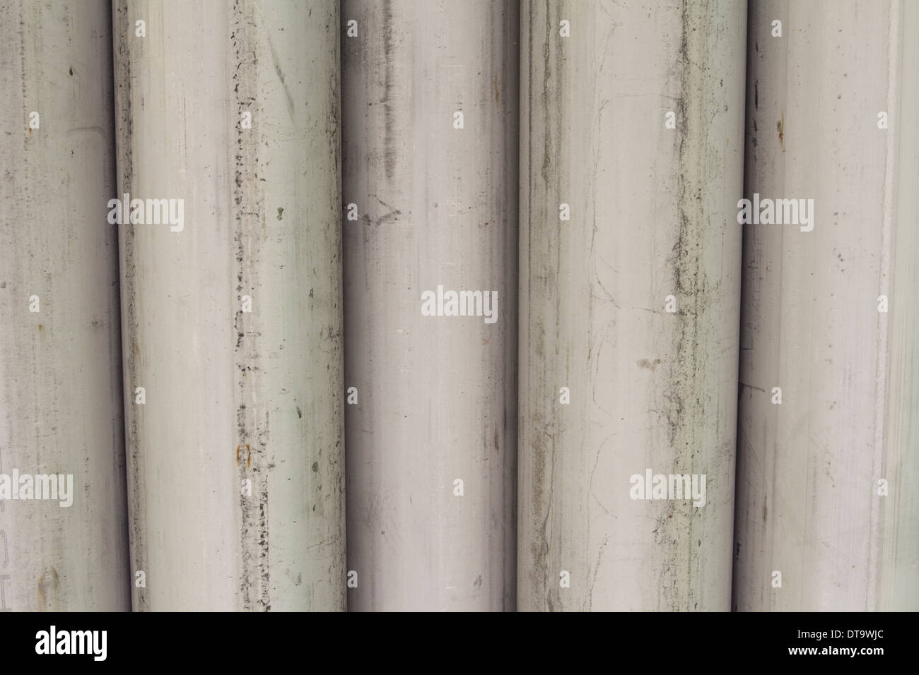pipe metal cylinder coat galvanized texture background Stock Photo - Alamy