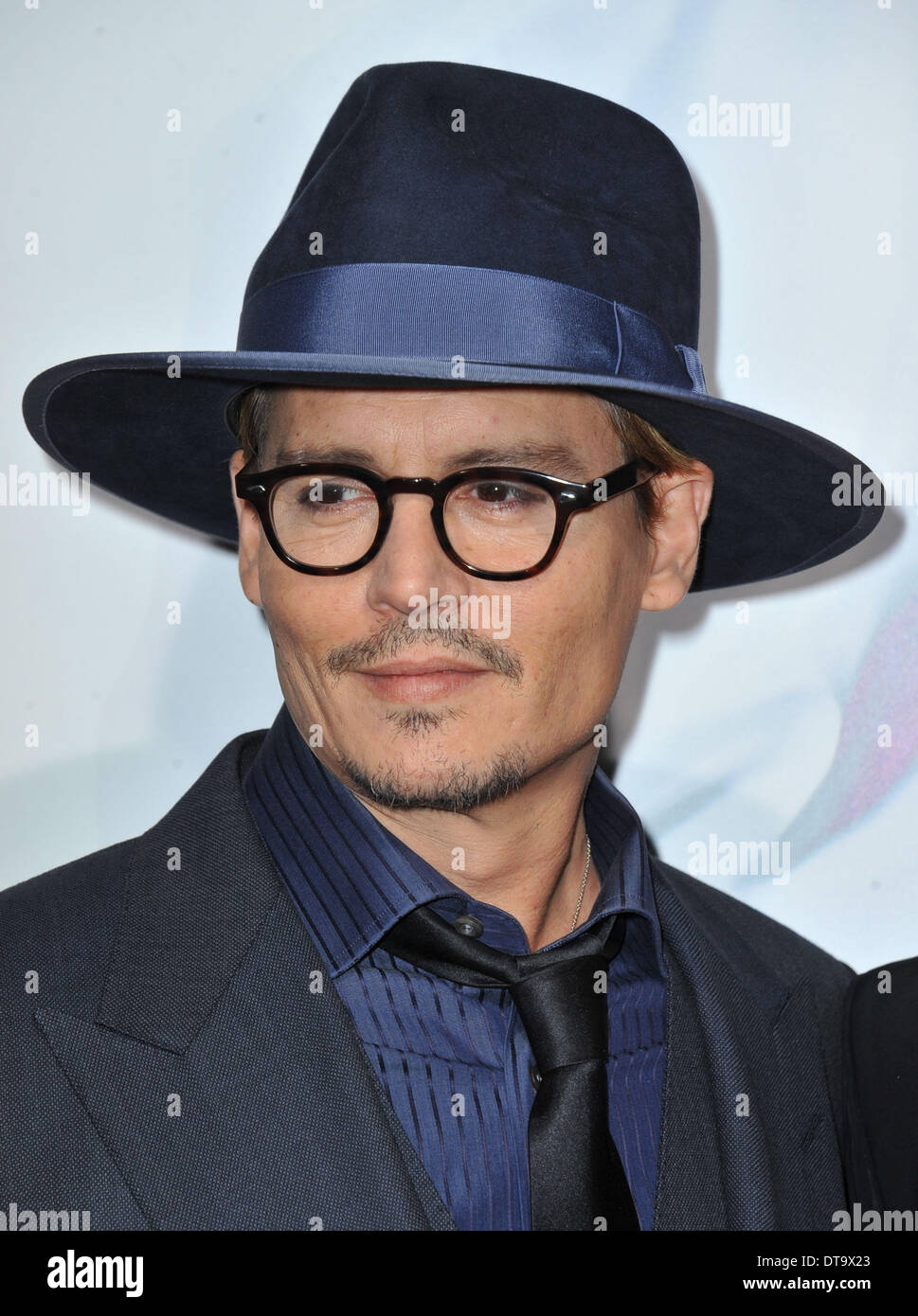 Los Angeles, California, USA. 12th Feb, 2014. Johnny Depp attending the ...