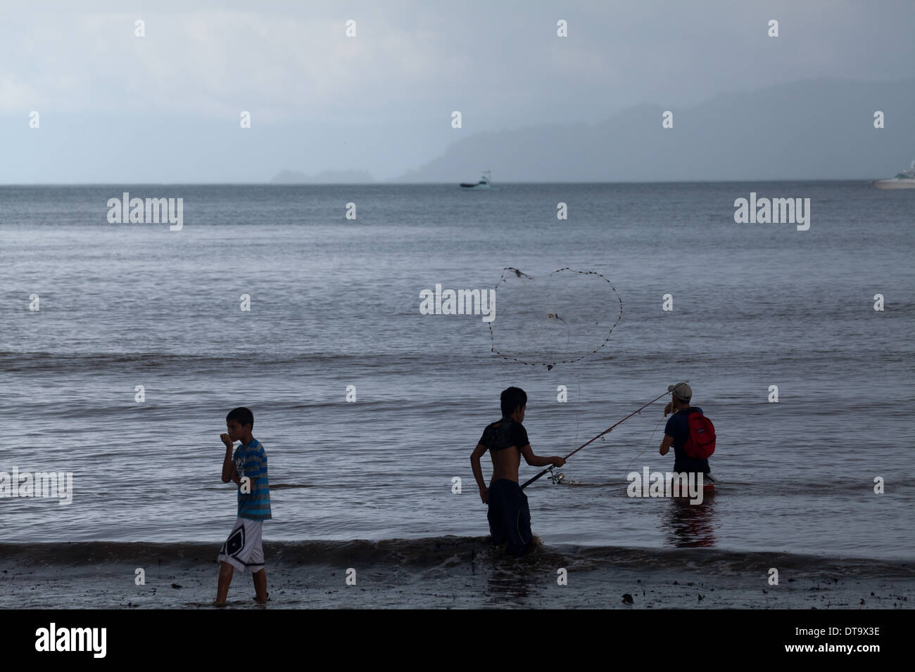 Throwing fishing rod hi-res stock photography and images - Alamy