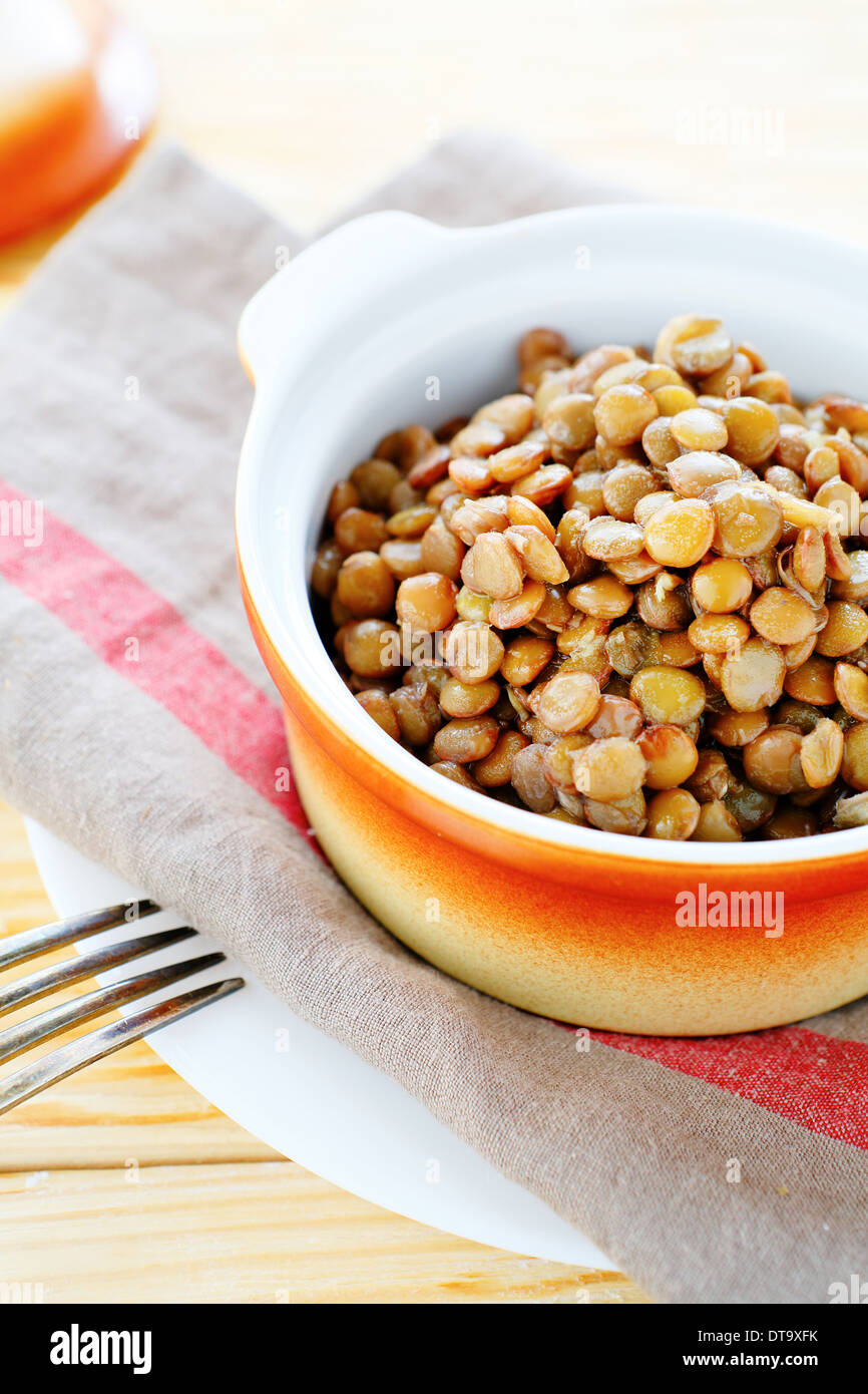 Lentils Cooked High Resolution Stock Photography and Images - Alamy
