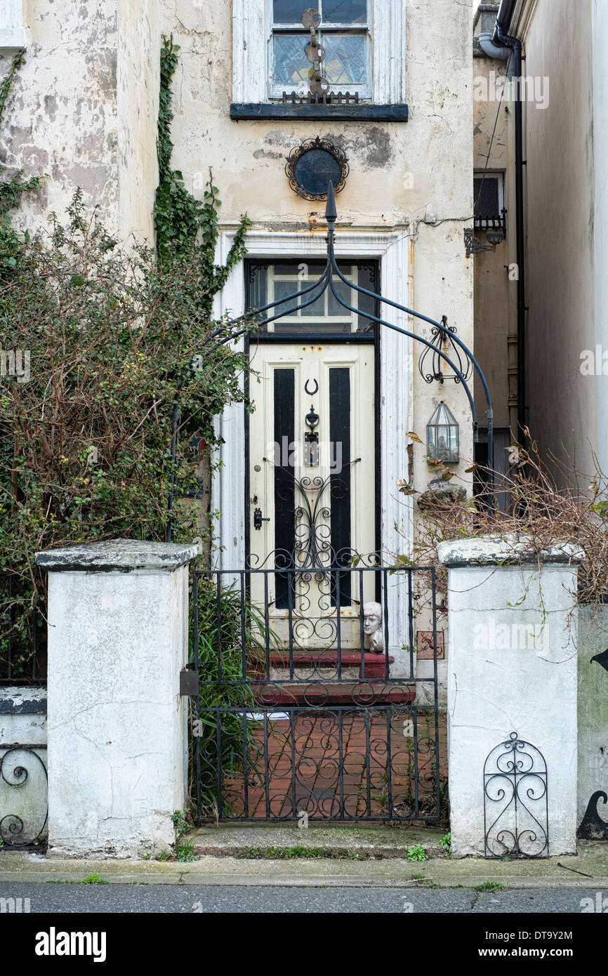 A neglected house. Picture by Julie Edwards Stock Photo - Alamy