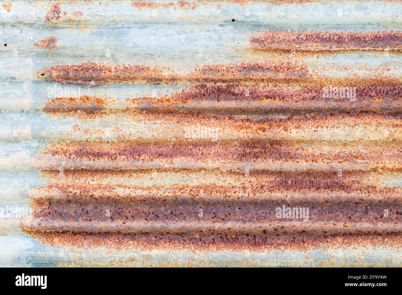 background of old galvanized iron sheet have red rust Stock Photo - Alamy