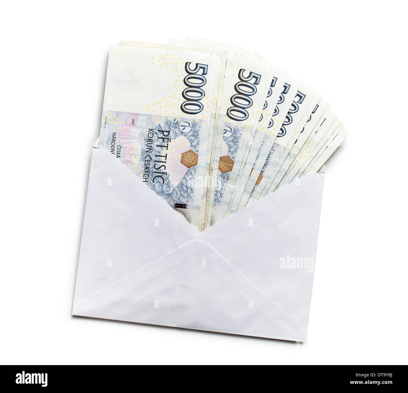 Money banknote in envelope hi-res stock photography and images - Alamy