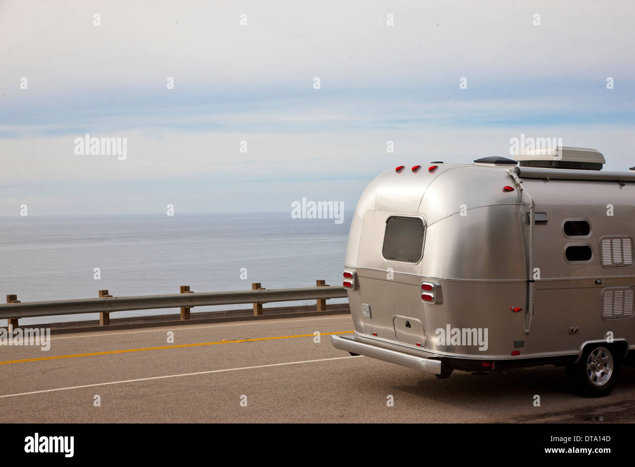 Airstream caravan on the road hi-res stock photography and images - Alamy