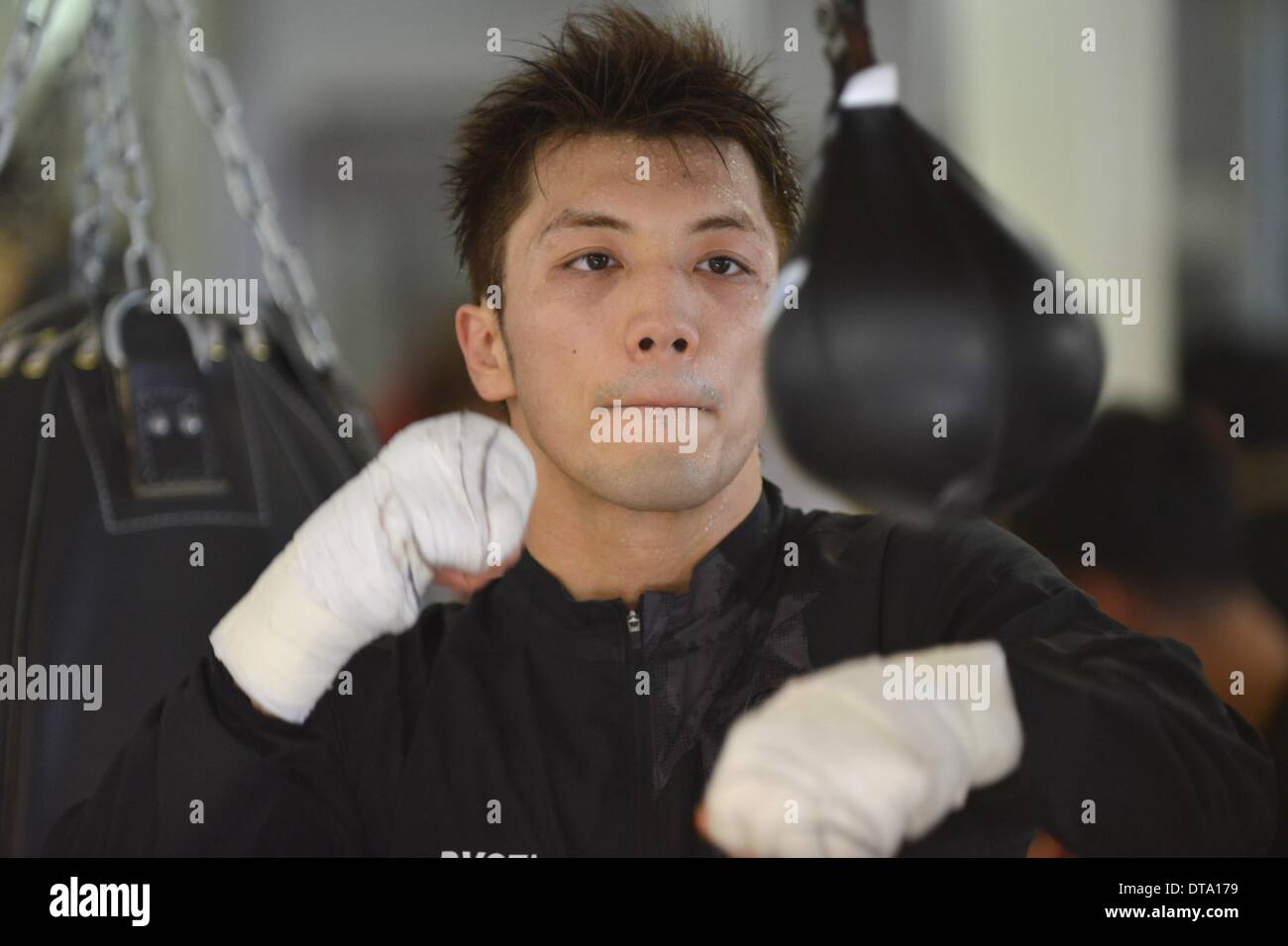 Tokyo, Japan. 12th Feb, 2014. Ryota Murata (JPN) Boxing : Ryota Murata ...