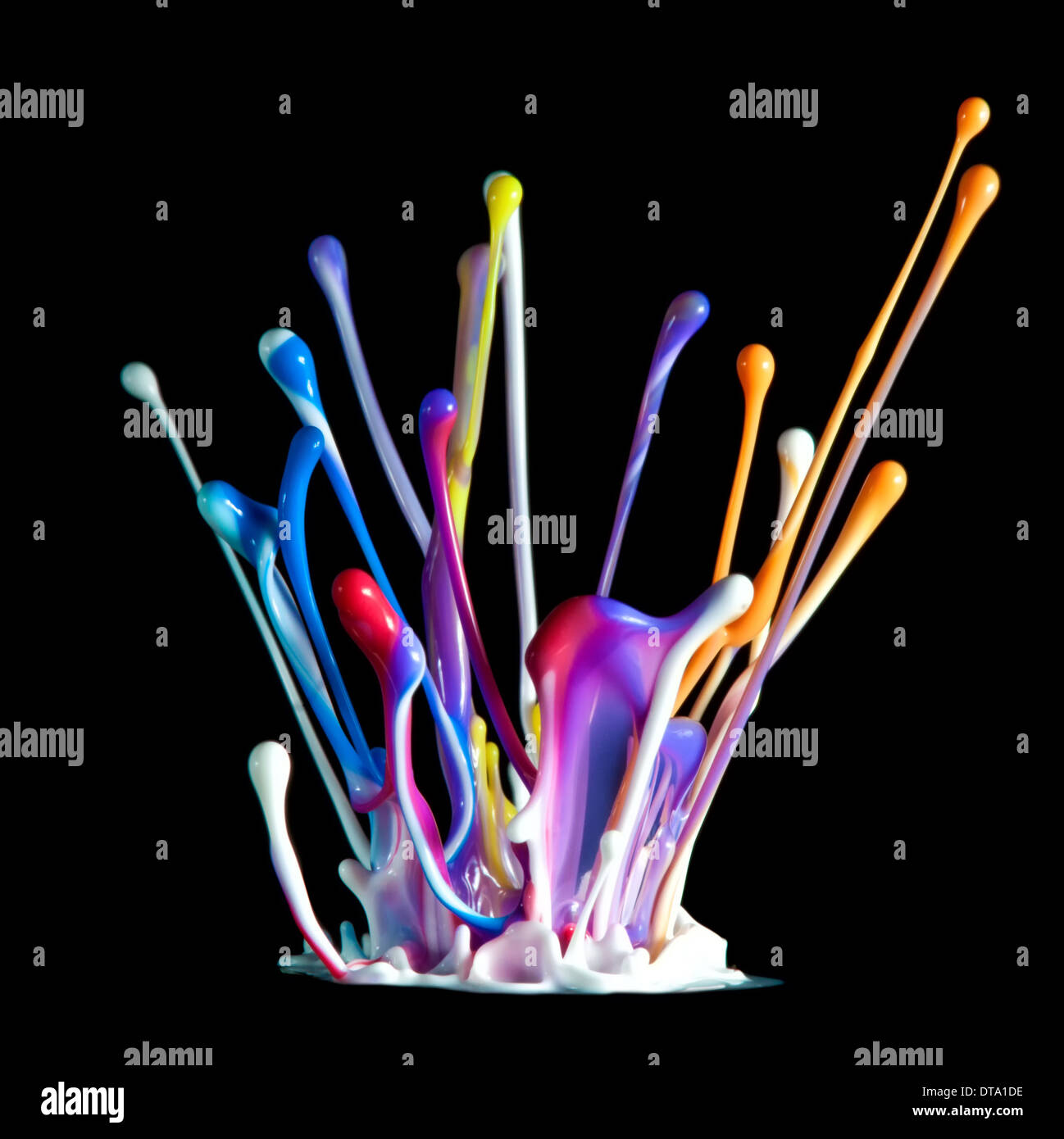 Paint explosion hi-res stock photography and images - Alamy