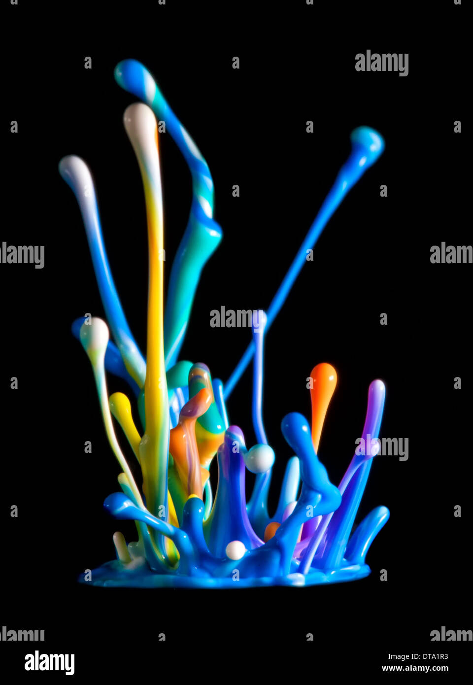 Paint explosion hi-res stock photography and images - Alamy