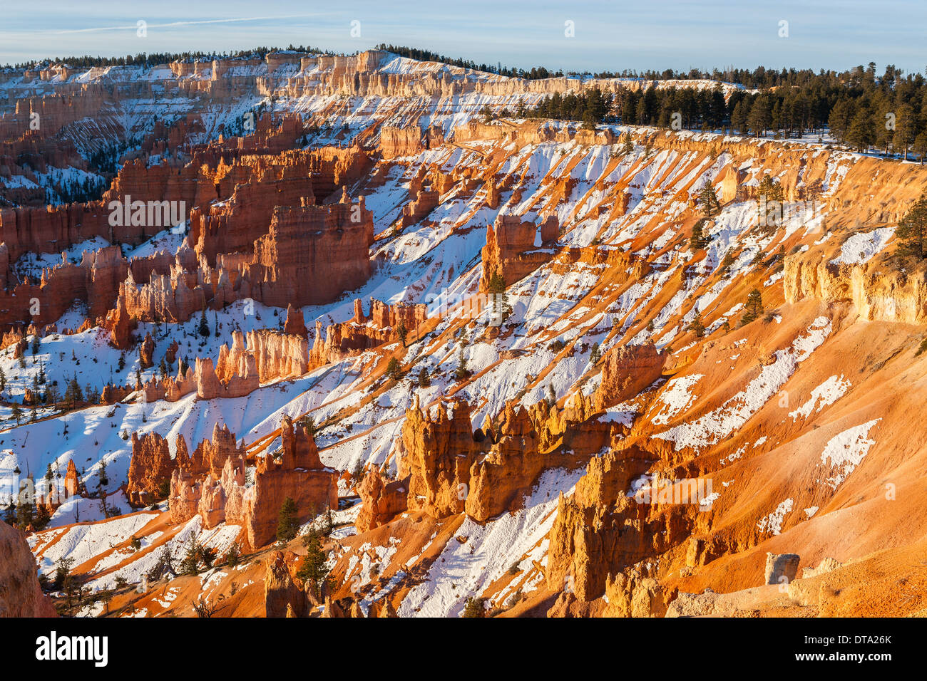 Winter in Bryce Canyon National Park, Utah - USA Stock Photo - Alamy