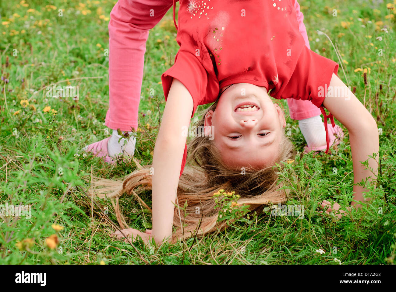 Kids bridge yoga hi-res stock photography and images - Alamy