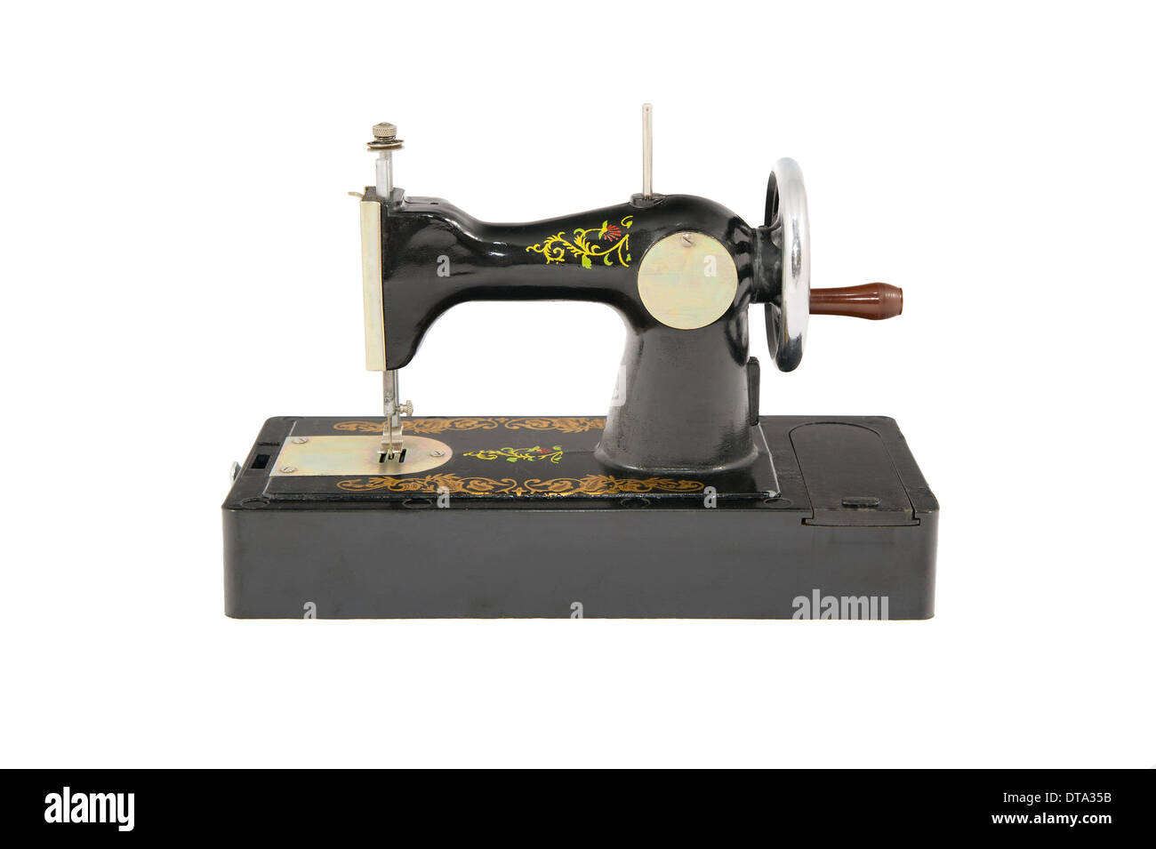 Old fashioned sewing machine hi-res stock photography and images - Alamy